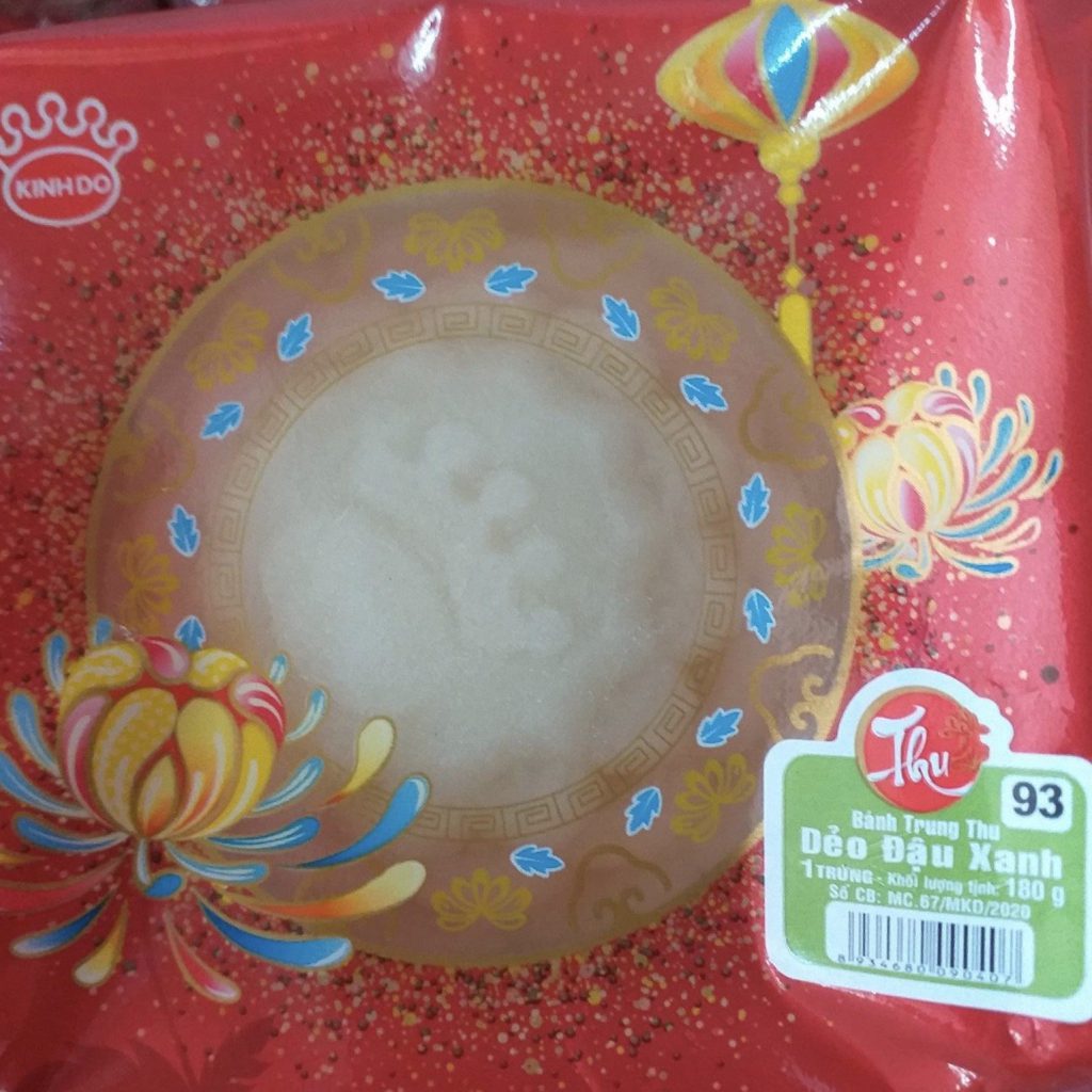 Kinh Do Mung Bean Mooncake/ Banh Trung Thu Deo Dau Xanh (180gr) - A ...