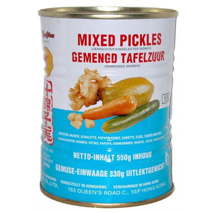 Mee Chun Mixed Pickles - Rau Củ Muối Chua 550gr - A Chau Market